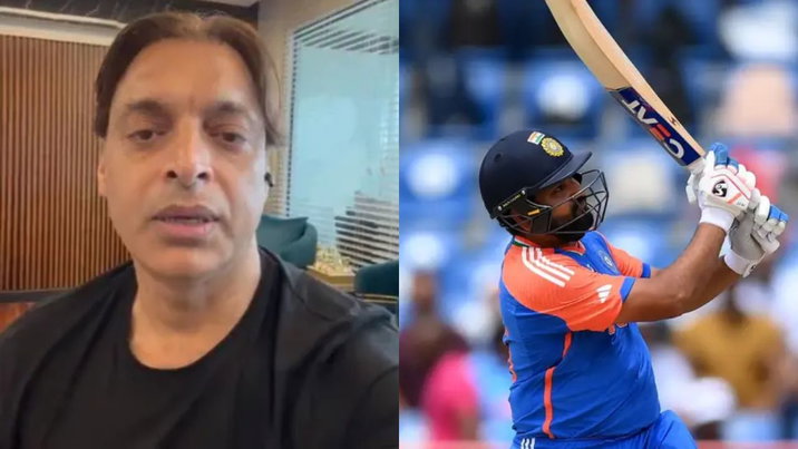 'I wish he scored 150 today' - Shoaib Akhtar in awe of Rohit Sharma ...