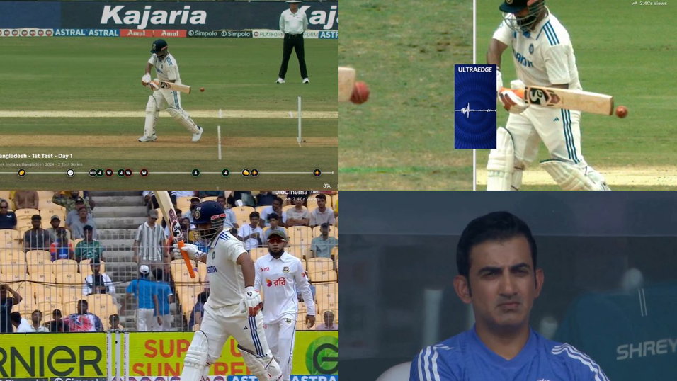 Watch- Gautam Gambhir angry at Rishabh Pant after the latter plays a ...