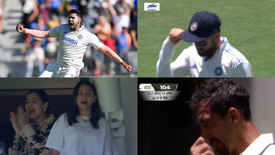 Watch- Anushka Sharma-Sanjana Ganesan dance as Harshit Rana takes Virat ...