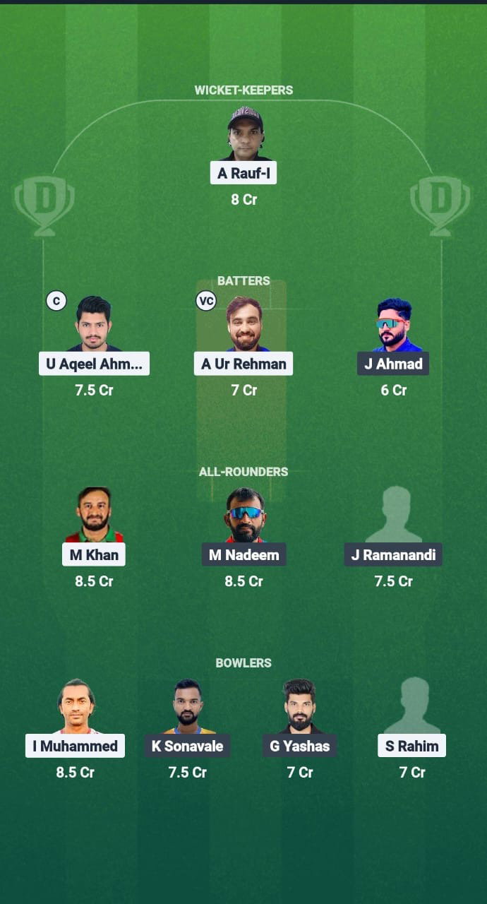 IAI vs ROS Dream11 Prediction Today Match 5 Oman D20 League 2025