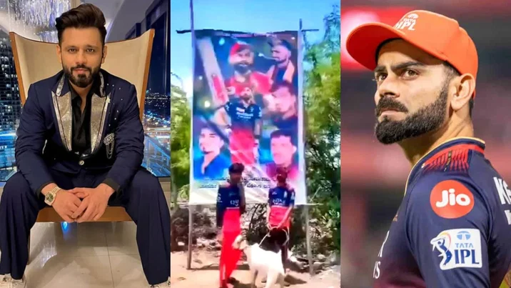 Rahul Vaidya reignites feud with Virat Kohli and RCB fans after goat ...