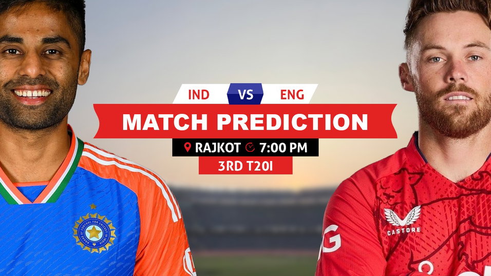 IND vs ENG Match Prediction - Who Will Win the 3rd T20I? England Tour ...
