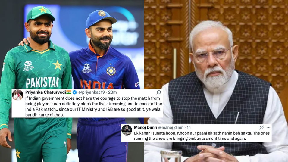"Boycott India vs Pakistan"- Twitter reacts to Indian Government ...