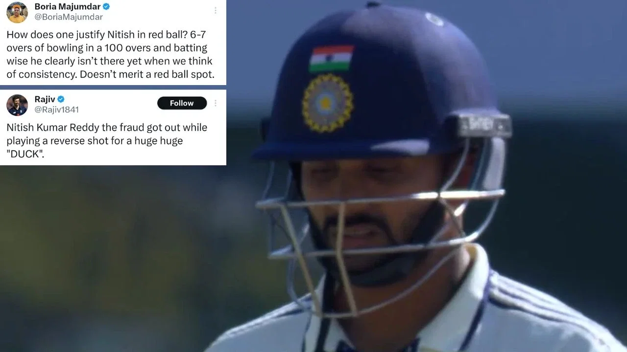 Nitish Kumar Reddy’s Test career declared ‘finished’ after horror show ...
