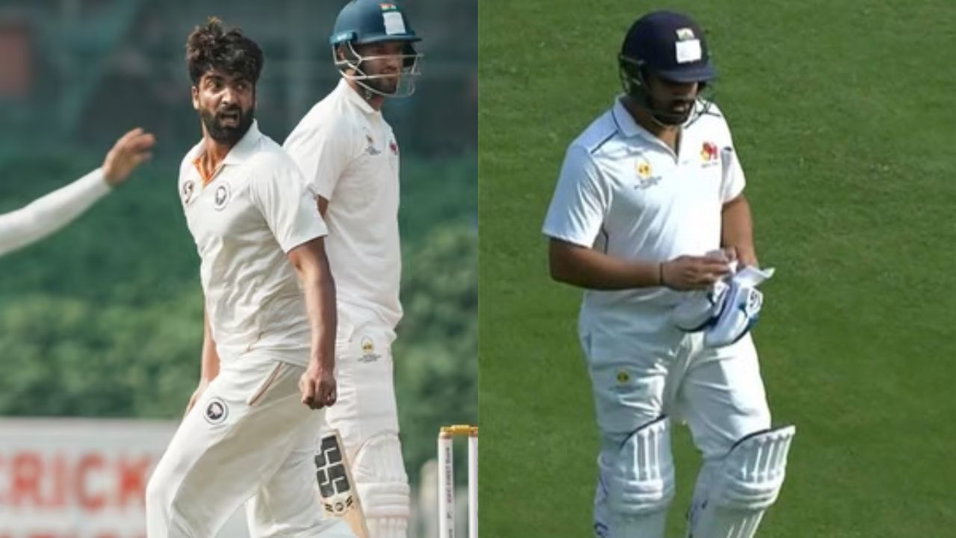 Umar Nazir Mir breaks silence after spoiling Rohit Sharma's Ranji ...