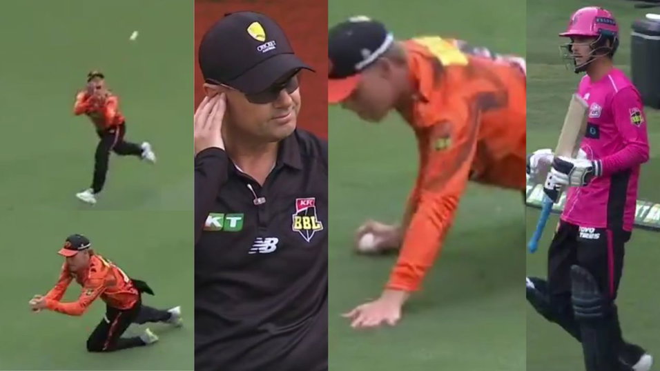 BBL controversy erupts in final! Joel Davies called back from dugout as ...
