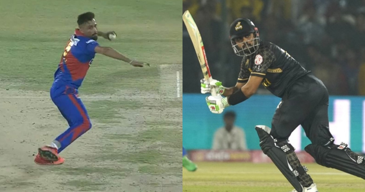 Psl 2023 Watch Furious Mohammad Amir Throws Ball After Getting Hit