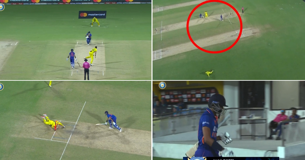IND vs AUS: Watch - Axar Patel Gets Run Out Despite Reaching Close To ...
