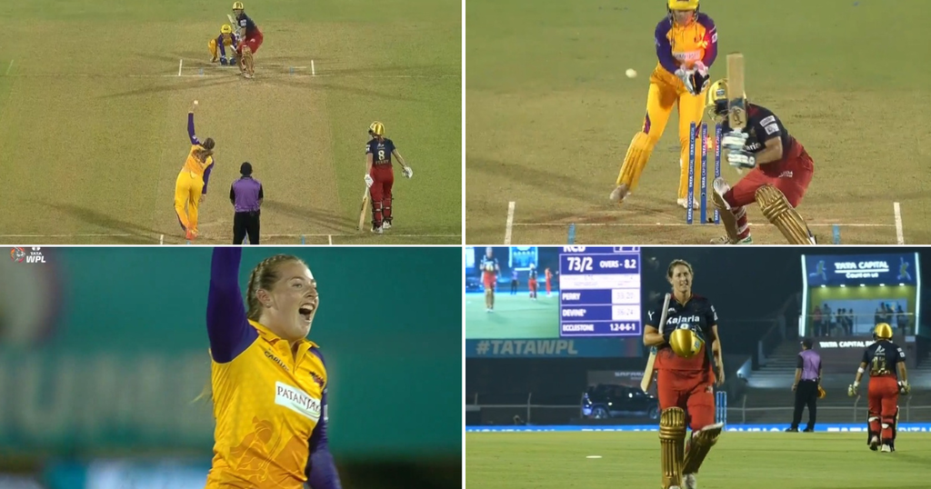 RCB-W vs UP-W: Watch - Sophie Devine Gets Castled For 36 By Sophie ...