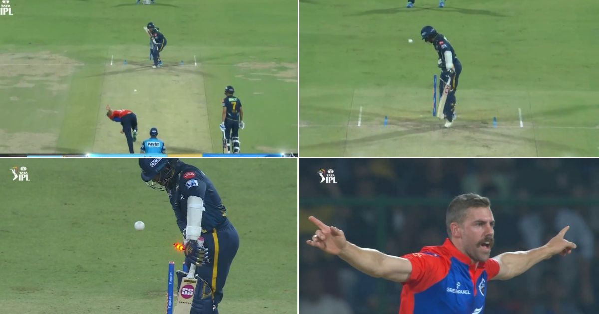 DC vs GT: WATCH - Anrich Nortje Rattles Stumps Of Wriddhiman Saha To ... DC vs GT: WATCH - Anrich Nortje Rattles Stumps Of Wriddhiman Saha To ...
