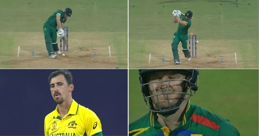 AUS vs SA: Watch - Mitchell Starc Castles David Miller With A Perfect ...